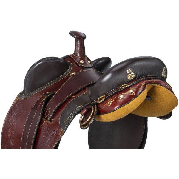 Australian Outrider Stock Poley Saddle - Wide - The Connected Rider San ...