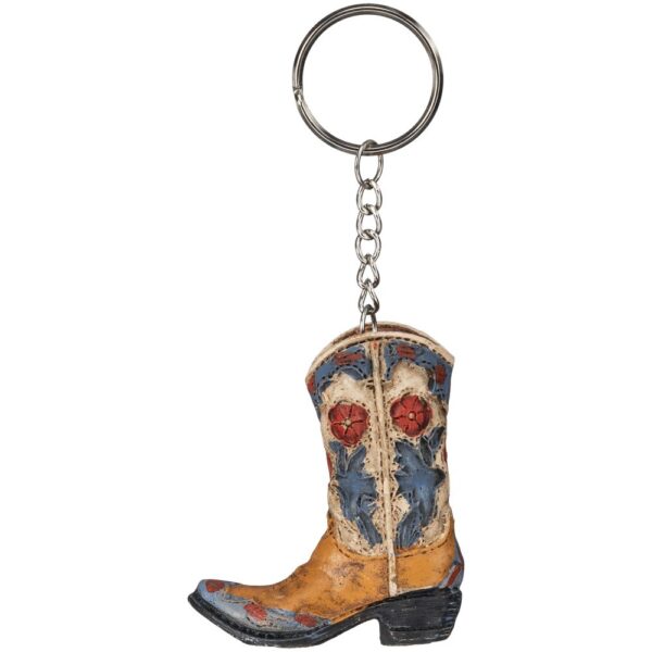 Cowboy Boot Keychain - The Connected Rider San Antonio English Tack Store