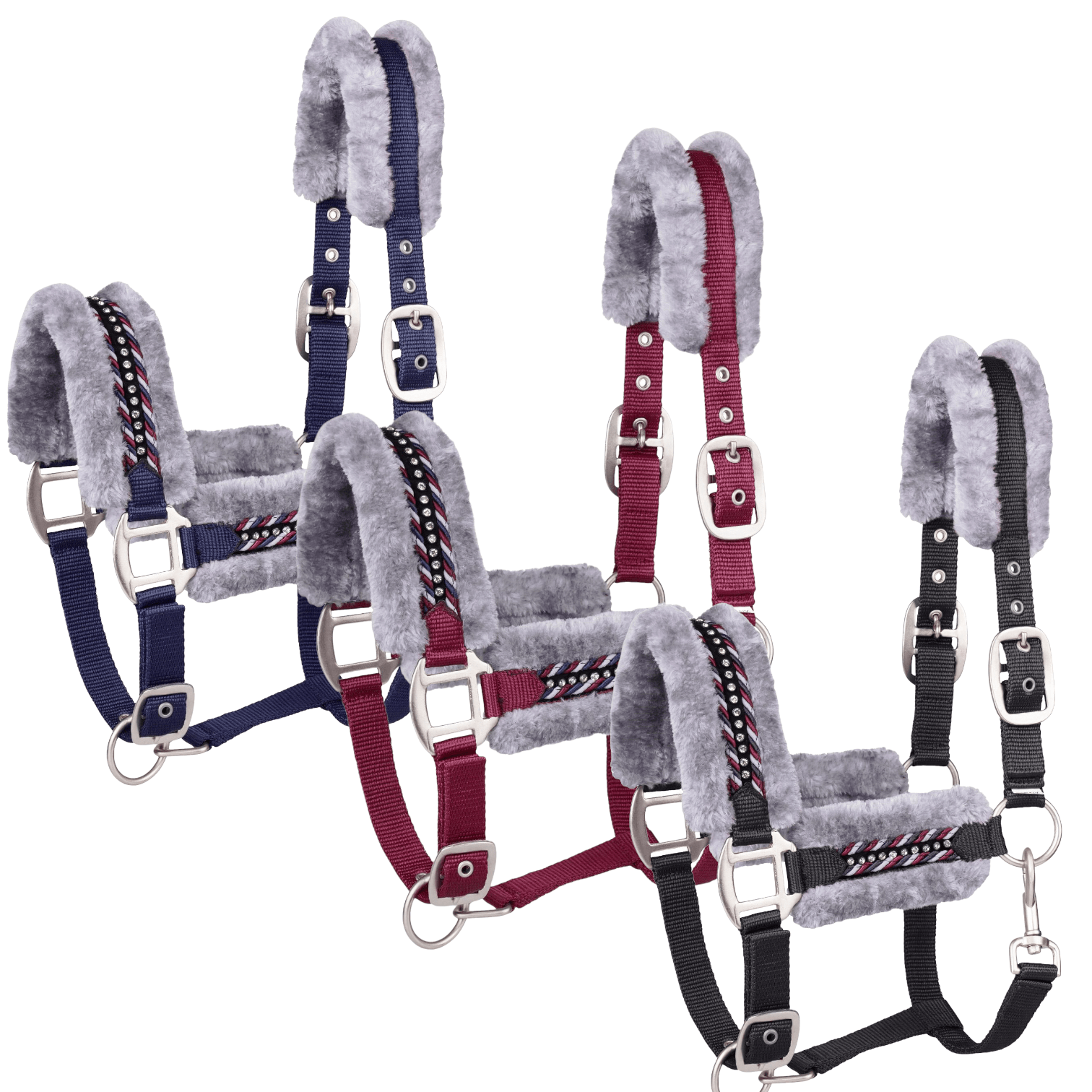 Halters-Leather & Nylon Horse Halters - Horse Halters - The Connected ...
