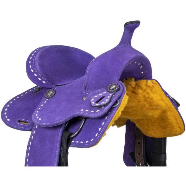King Series Stratford Suede Barrel Saddle Package - The Connected Rider ...