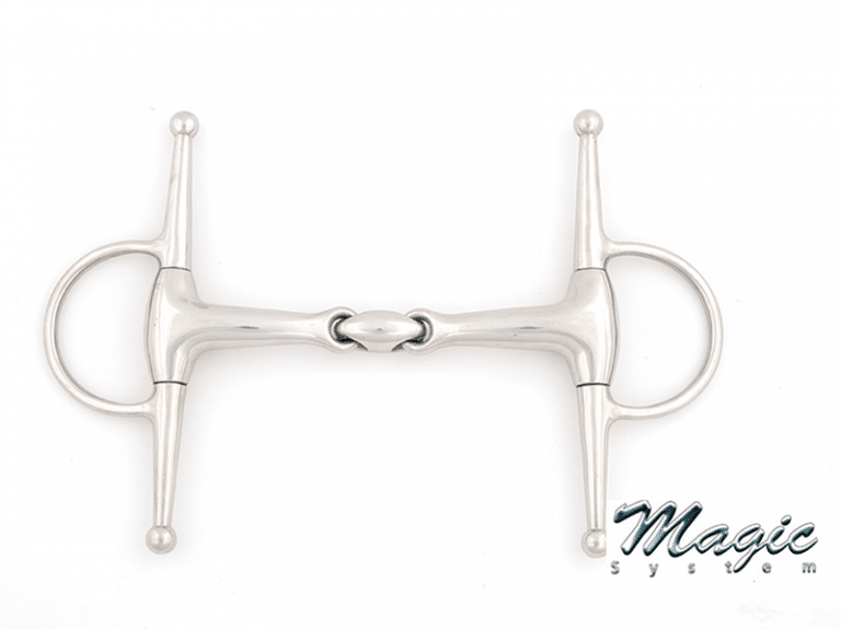 Metalab Magic System Double Jointed Full Cheek Snaffle - The Connected Rider San Antonio English ...