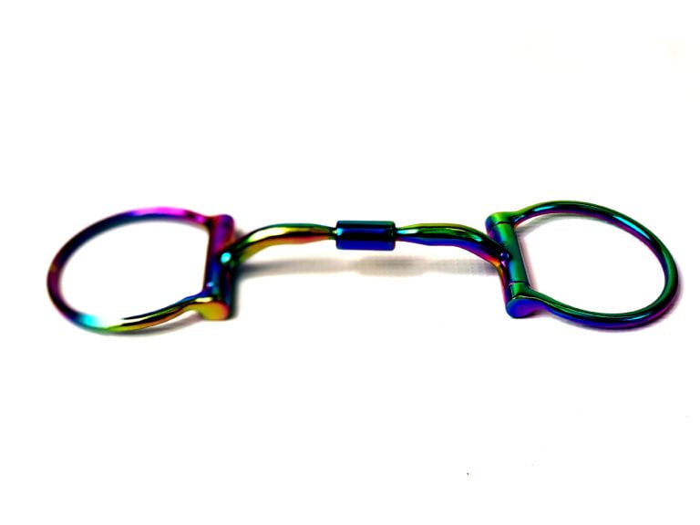 Ritzy EQ Rainbow Bit - The Connected Rider San Antonio English Tack Store