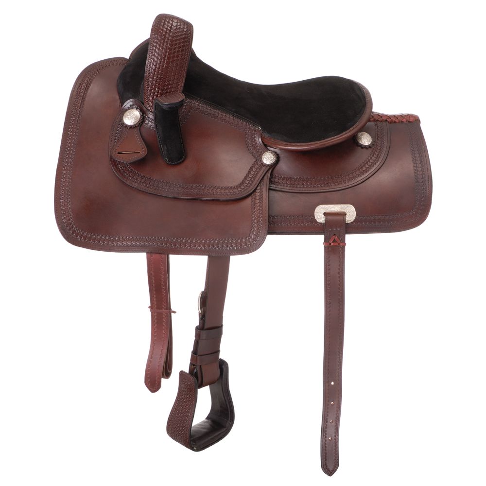 Royal King Border Tooled Side Saddle Package - The Connected Rider San ...