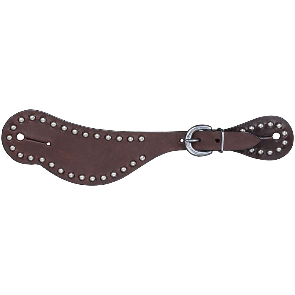 Royal King Basketweave Spur Straps with Steer Conchos - The Connected ...