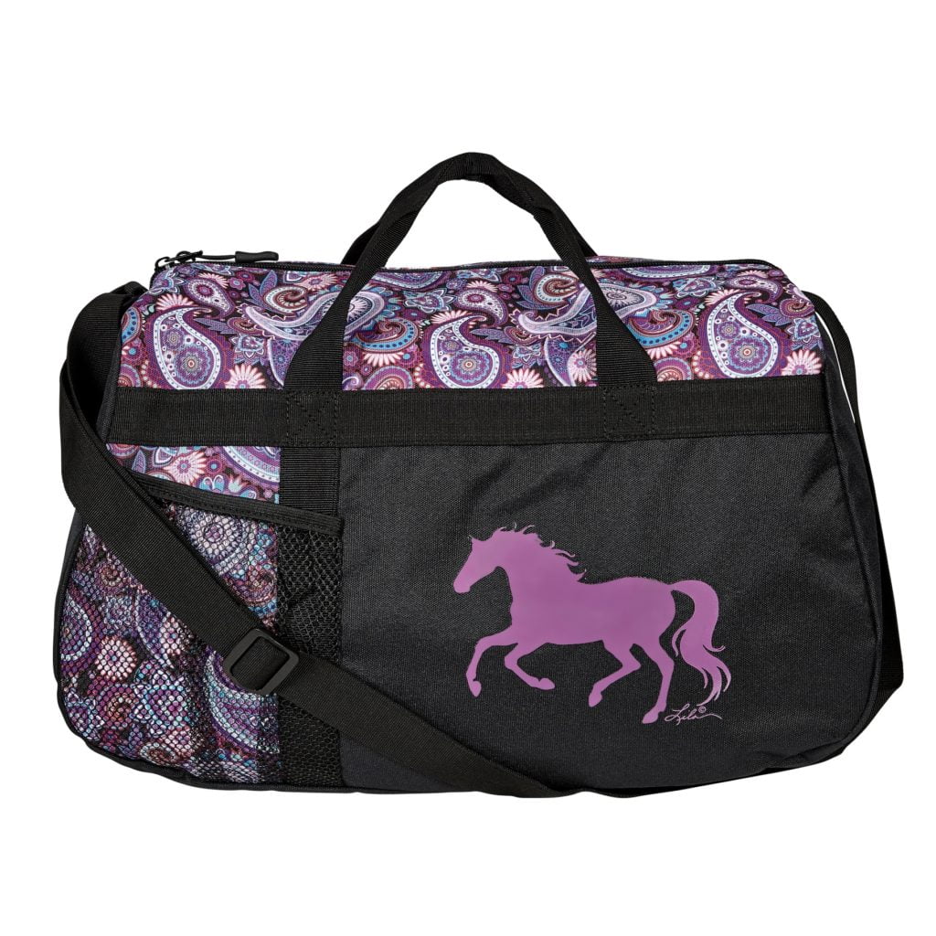 Running Horses Duffle Bag Paisley - The Connected Rider San Antonio ...