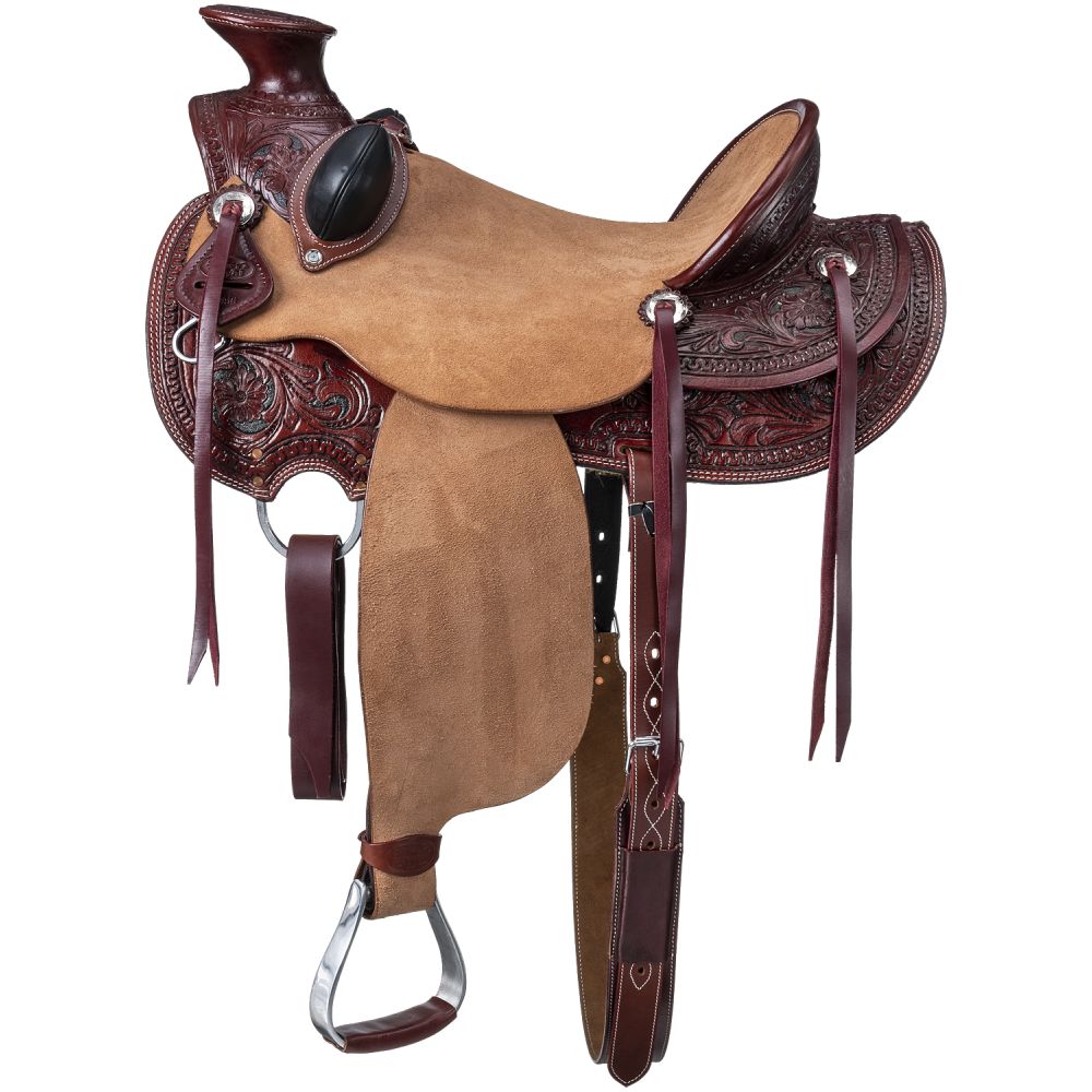 Silver Royal Split Rail Ranch Saddle - The Connected Rider San Antonio ...