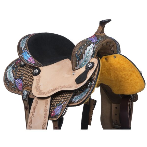 Silver Royal Delilah Barrel Saddle Package - The Connected Rider San ...