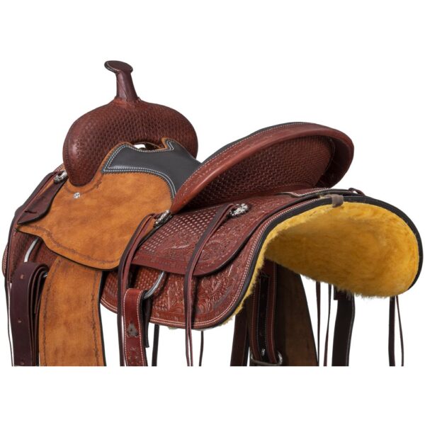 Silver Royal Red Rock All Around Saddle - The Connected Rider San ...