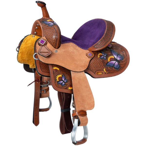 Silver Royal Youth Butterfly Saddle - The Connected Rider San Antonio ...