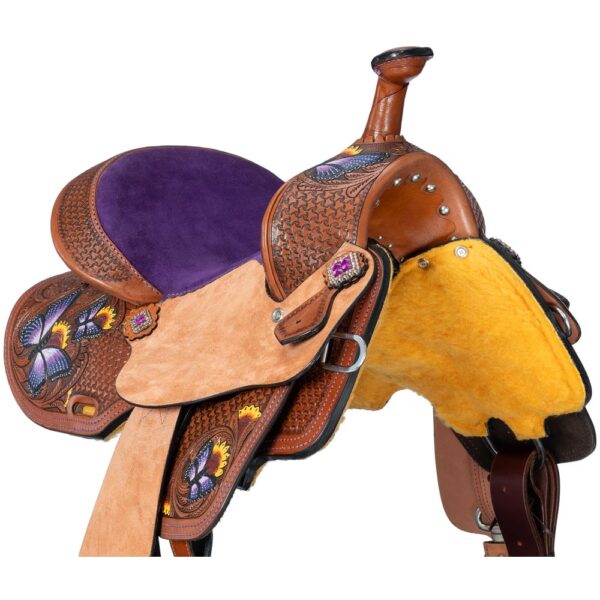Silver Royal Youth Butterfly Saddle - The Connected Rider San Antonio ...