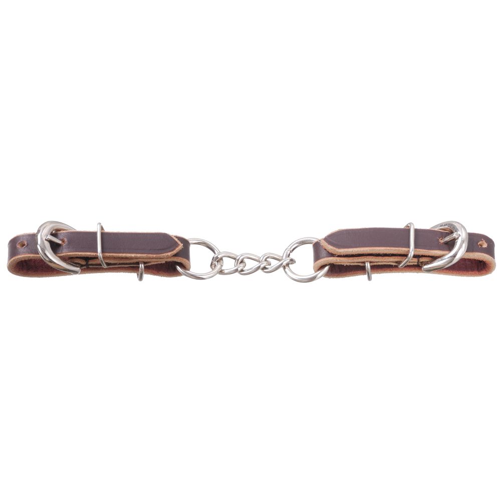 Royal King Flat Leather Curb Chain - The Connected Rider San Antonio ...